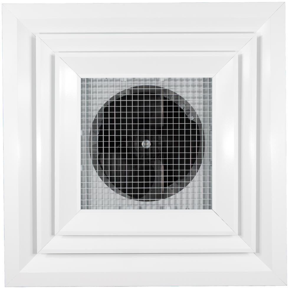 Air-Row Destratification Fans and Duct Boosters